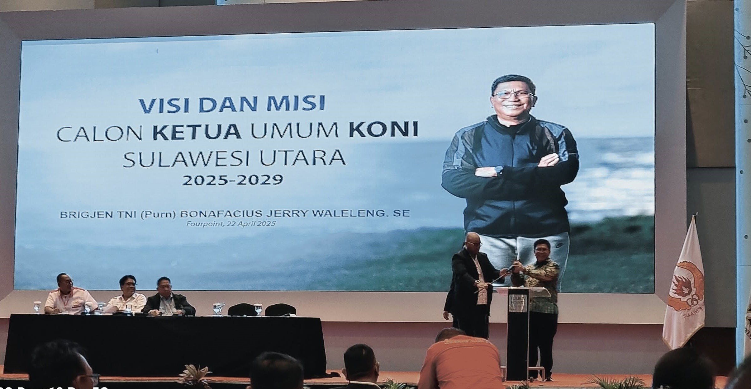Jerry Waleleng Sah Pimpin KONI Sulut 2025-2029, “Kita Bersatu Majukan Insan Olahraga Bumi Nyiur ...