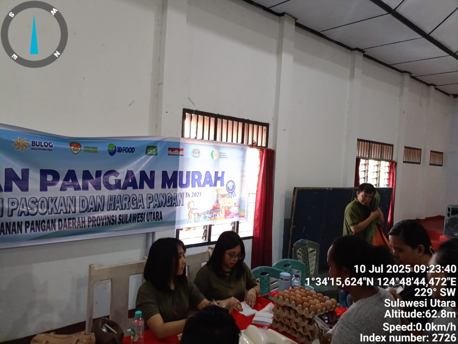 Pemprov Mulai Gelar Operasi Pangan Beras Hari Ini di Manado, Gubernur ...