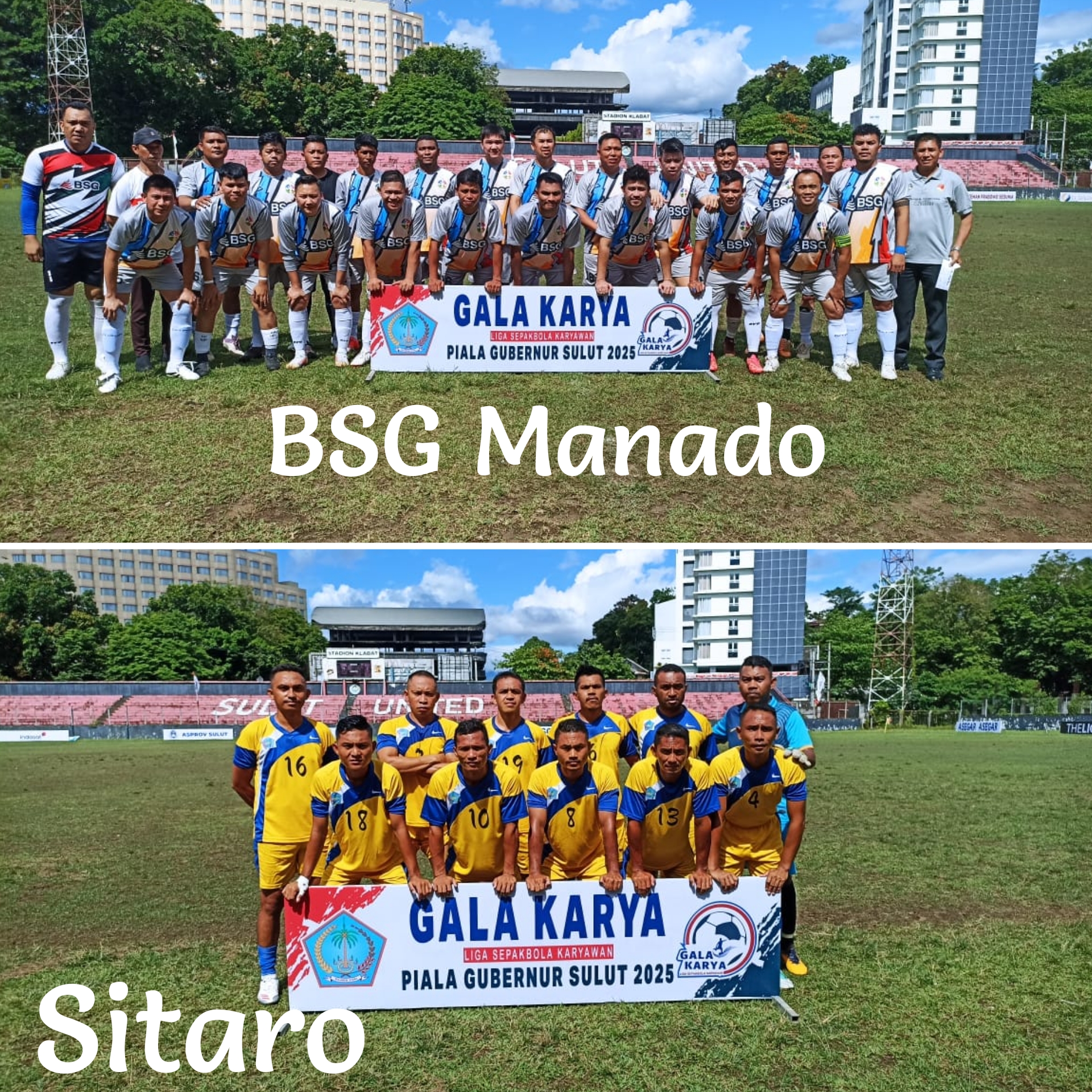Liga Galakarya Perebutkan Piala Gubernur dan Ketua KONI Sulut Antara ...